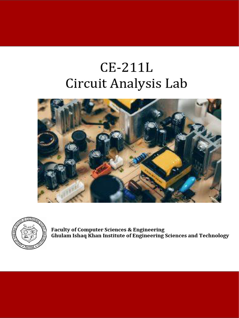 CE211L - Circuit Lab Manual | PDF | Spice | Electrical Network
