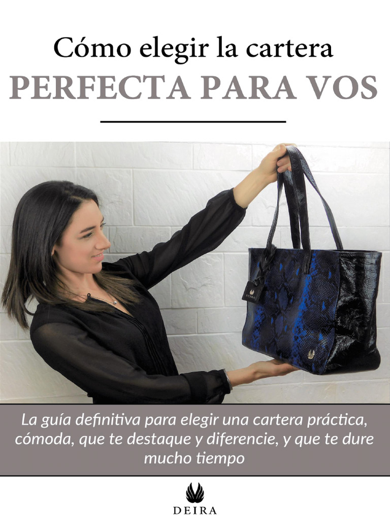 Como Elegir La Cartera Perfecta para Vos Deira | PDF | Bronce | Materiales