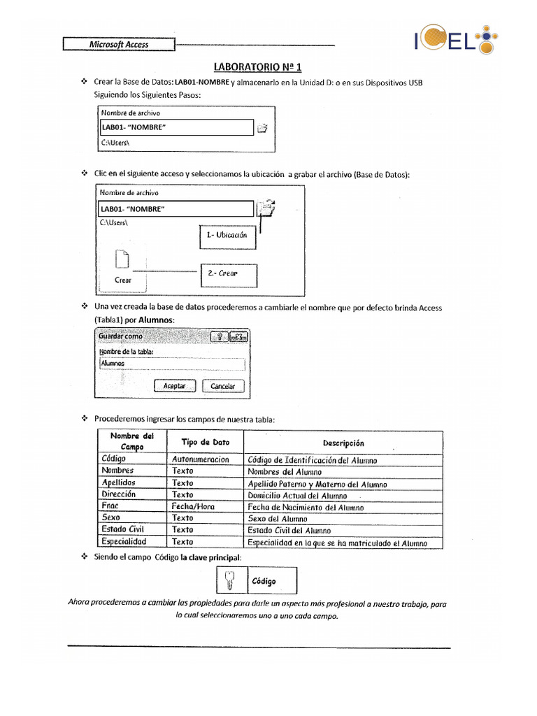Lab01 - Access | PDF