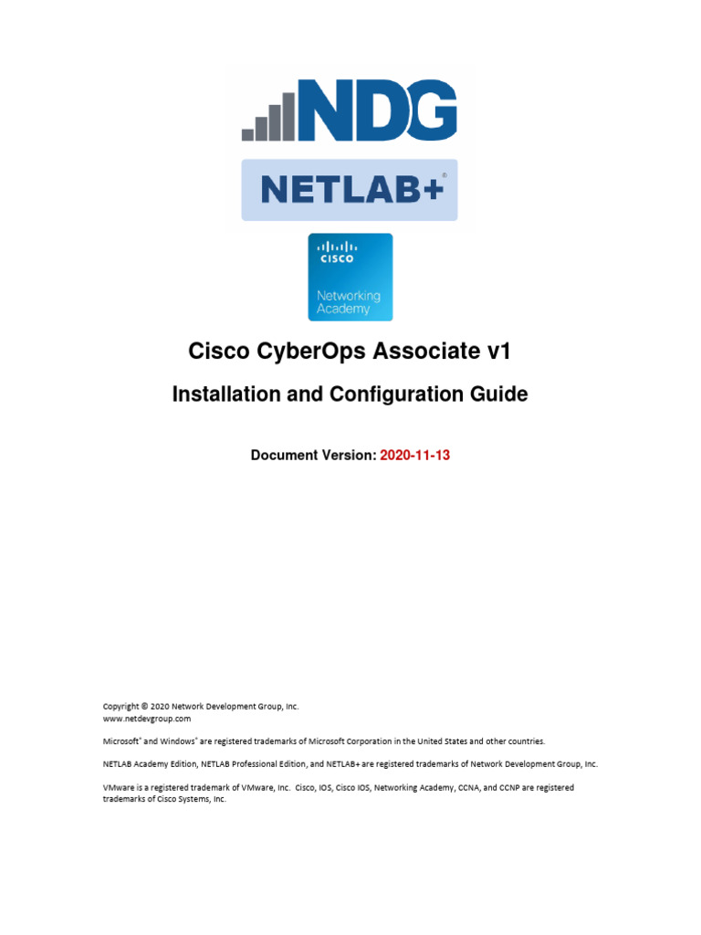 Netlab Cyberops Associate Pod | PDF | Virtual Machine | Microsoft Windows