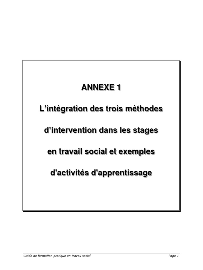 Annexe 1 | PDF