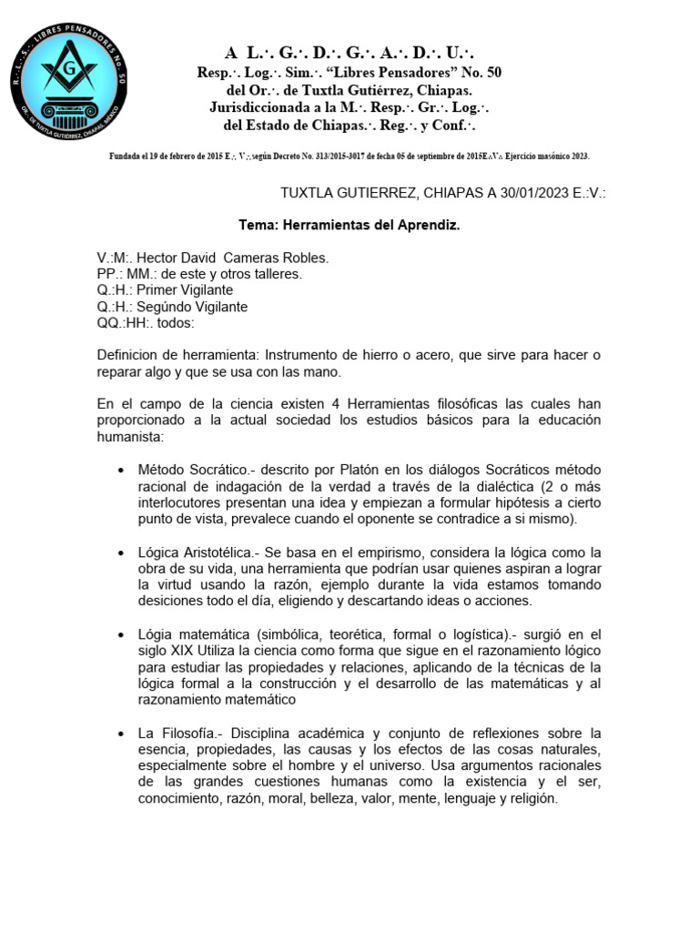 Herramientas Del Aprendiz | PDF | Matemáticas | Razón