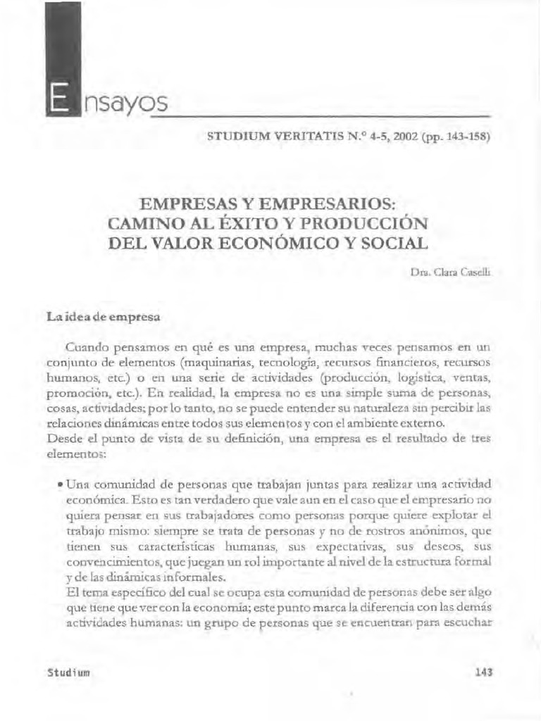 Roberto, Gestor - A de La Revista, Empresas-Empresarios-Clara-Caselli | PDF | Business | Mercado ...