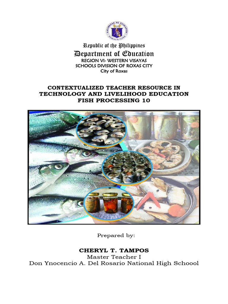 Lesson Plan in Fish Processing Grade 10-1-1.Asd 2 | PDF | Learning ...