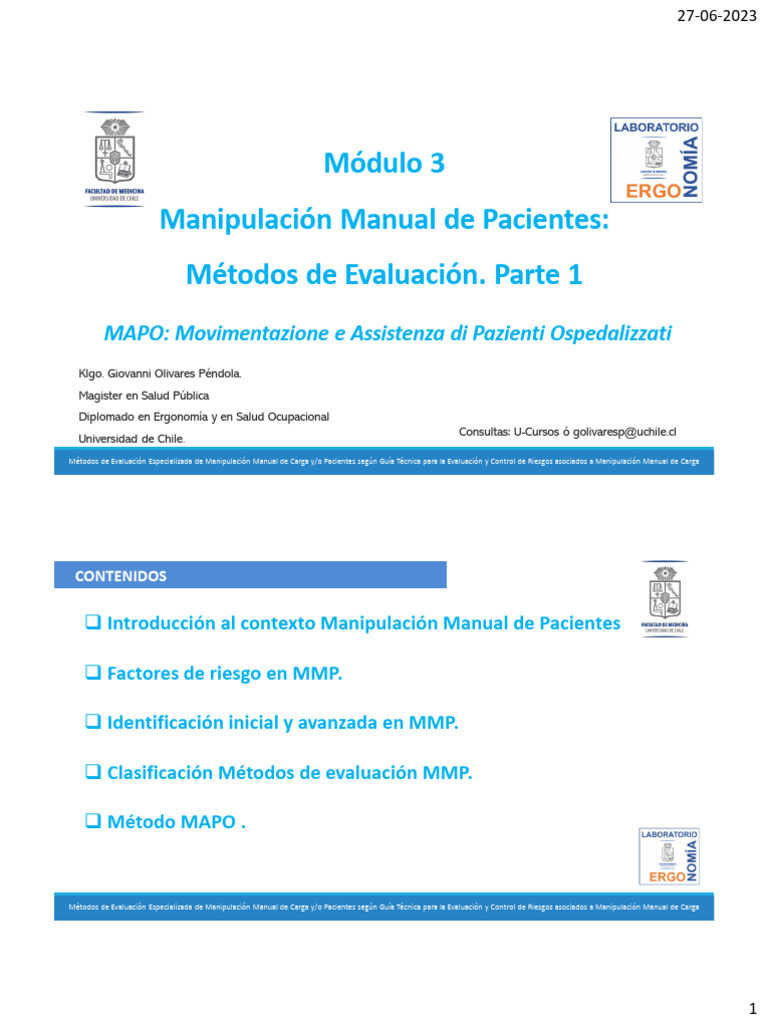 Modulo 3 Clase 1 Parte 1 M | Descargar gratis PDF | Ciencias de la Salud | Medicina