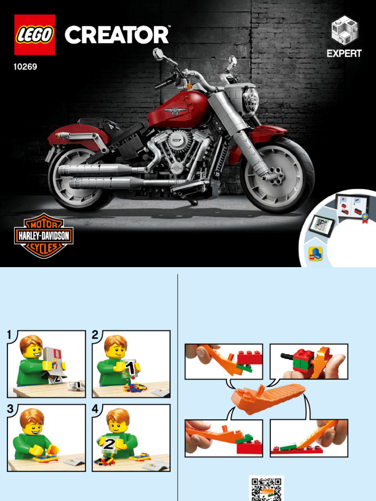 Harley Davidson Lego | PDF | Harley Davidson | Land Vehicles