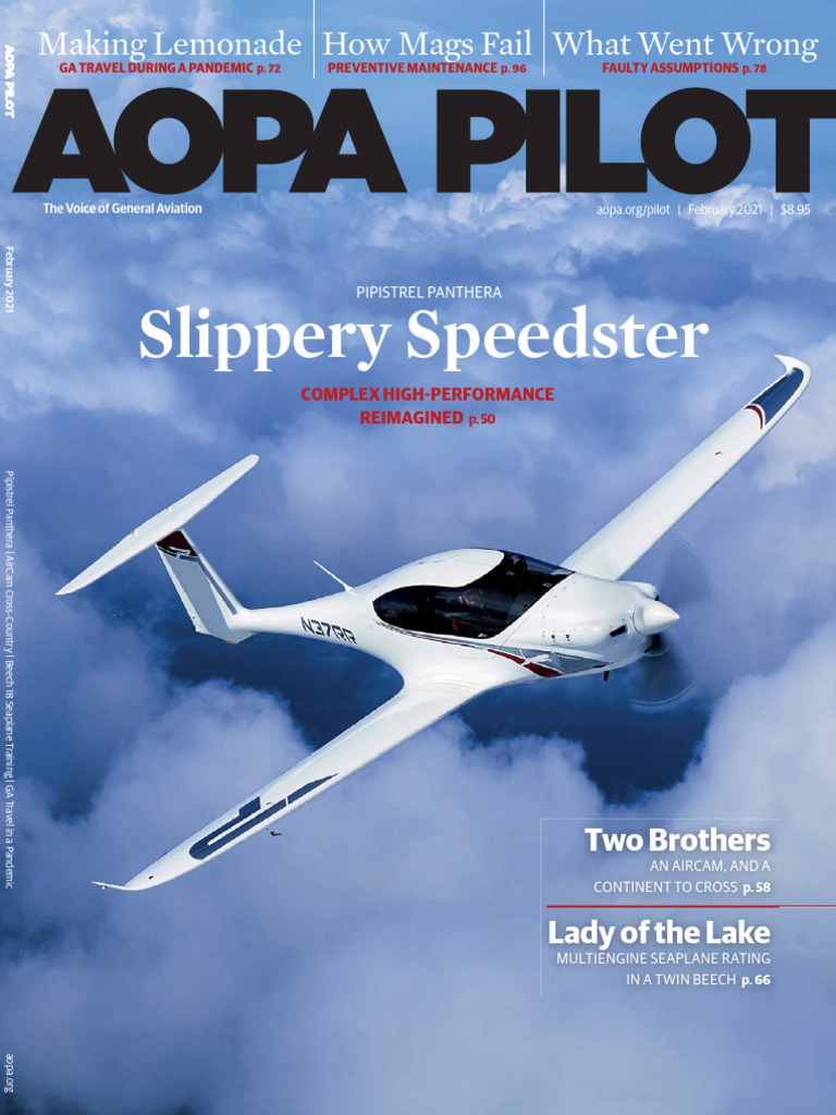 Aopa Pilot 202102 | PDF | Air Traffic Control | Federal Aviation Administration
