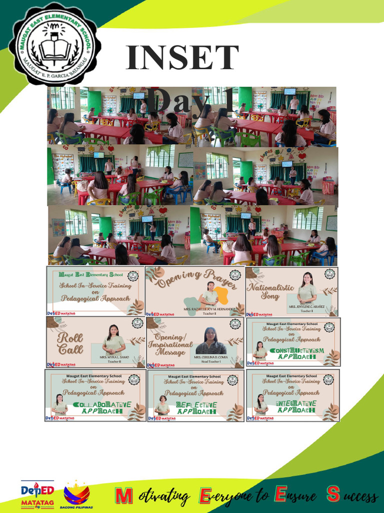 Narrative Report Inset 2024 | PDF | Learning | Inquiry Based Learning