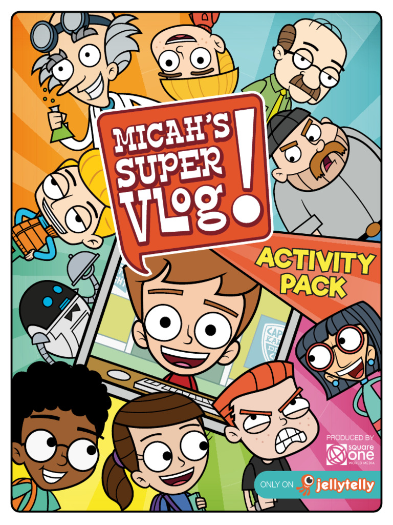Fruit of The Spirit Micahs Super Vlog Activity Pack | PDF | Fruit Of ...