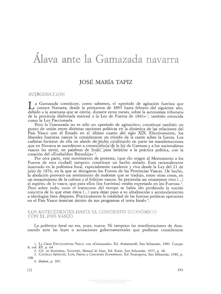 La Gamazada | PDF | Política