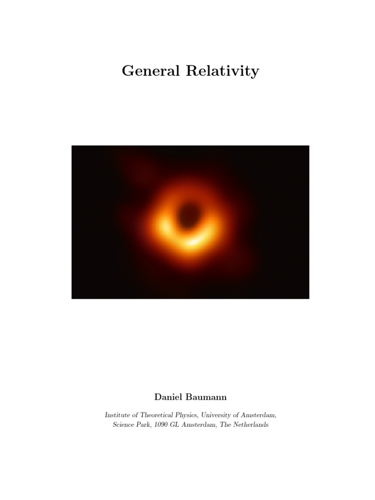 Essential Resources for General Relativity | PDF