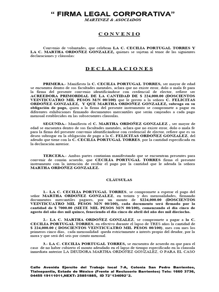 Convenio Ceci | PDF