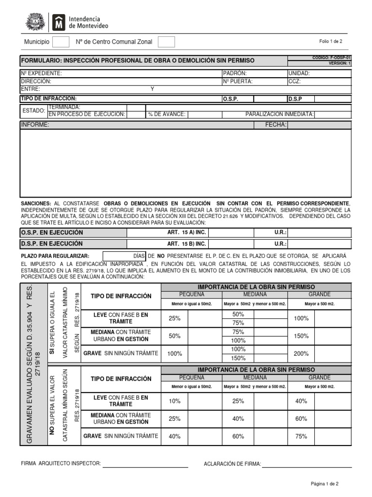 Formulario F Odsp 01 V2 Pdf