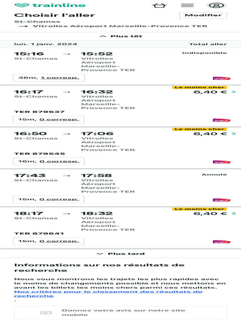 Trainline Réservez Votre Billet de Train Hora | PDF