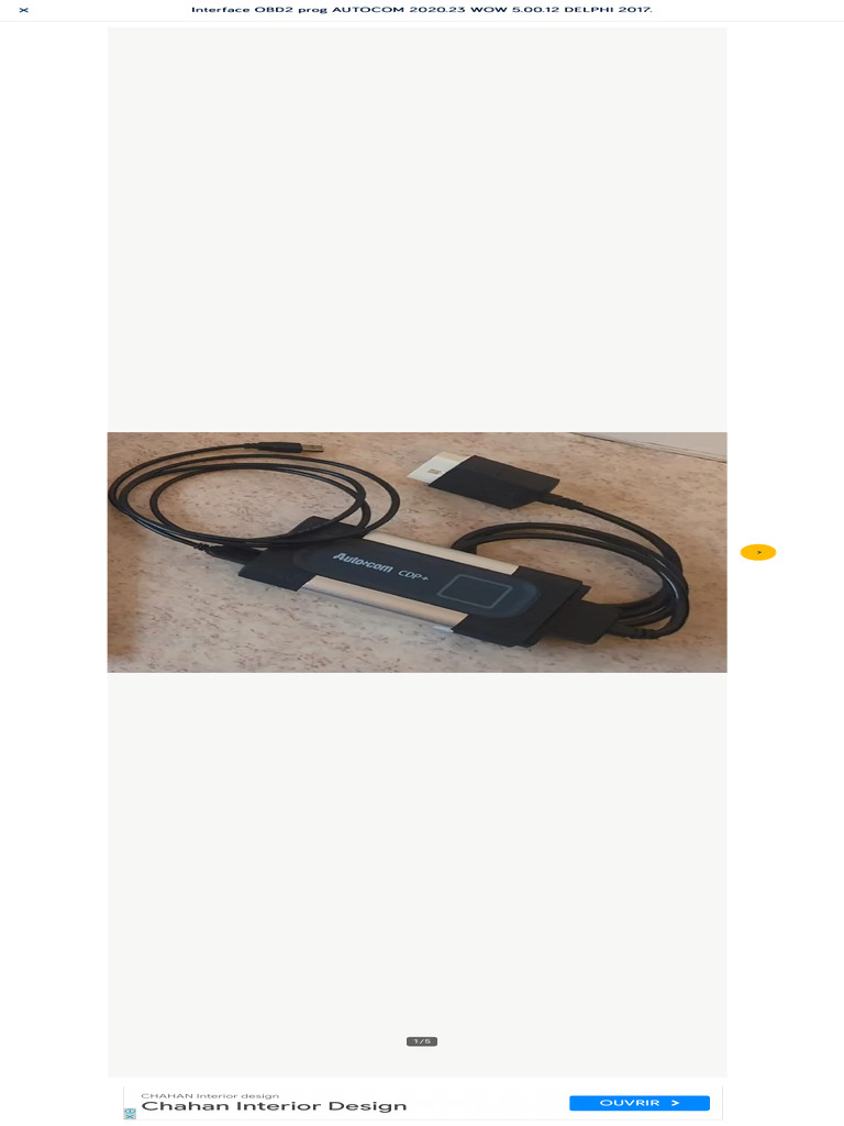 Interface OBD2 : Autocom et Delphi 2023 | PDF | Transport | Voitures