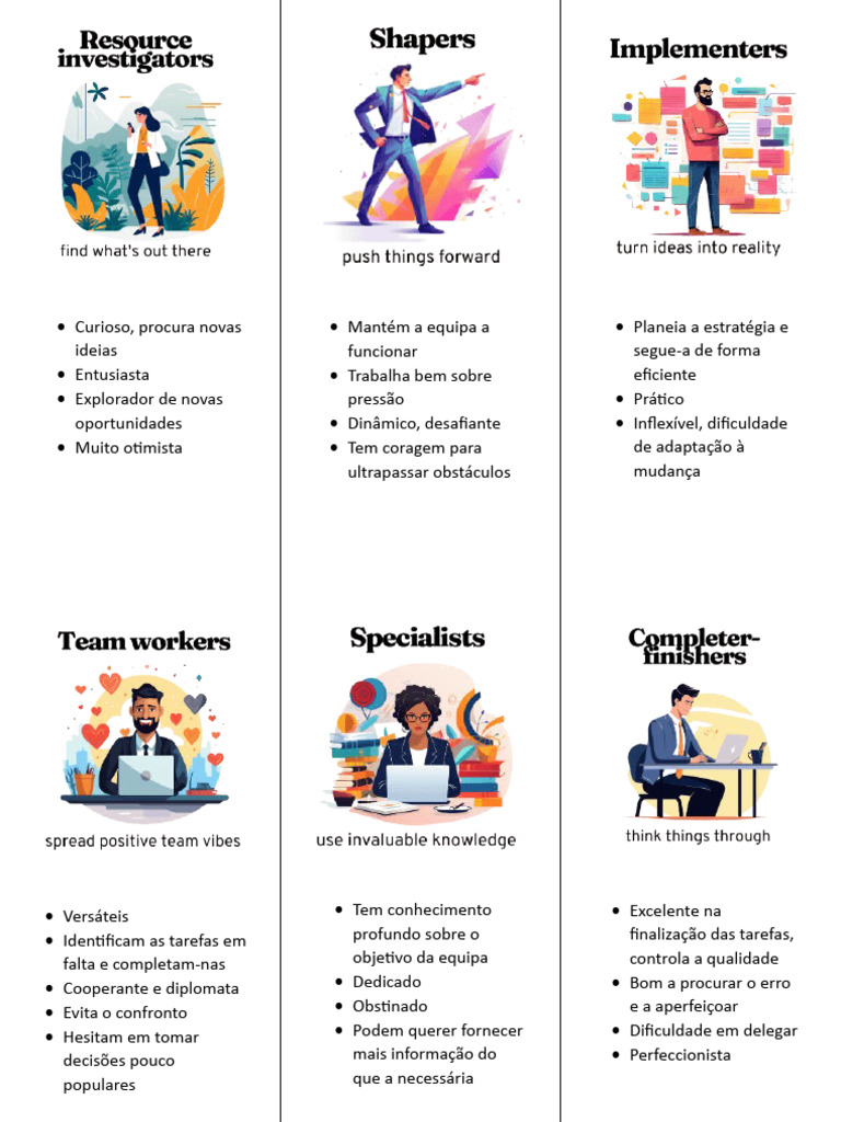Belbin Roles - Imprimir | PDF