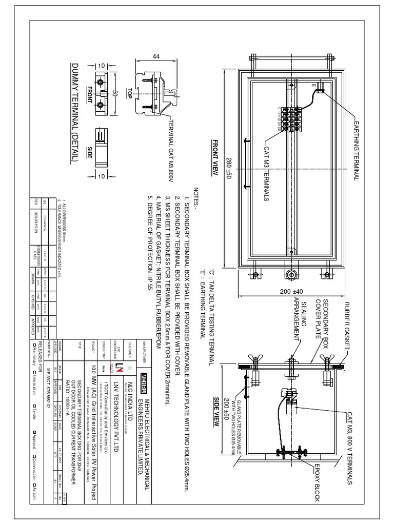 SEC.BOX | PDF | Electricity | Electrical Engineering