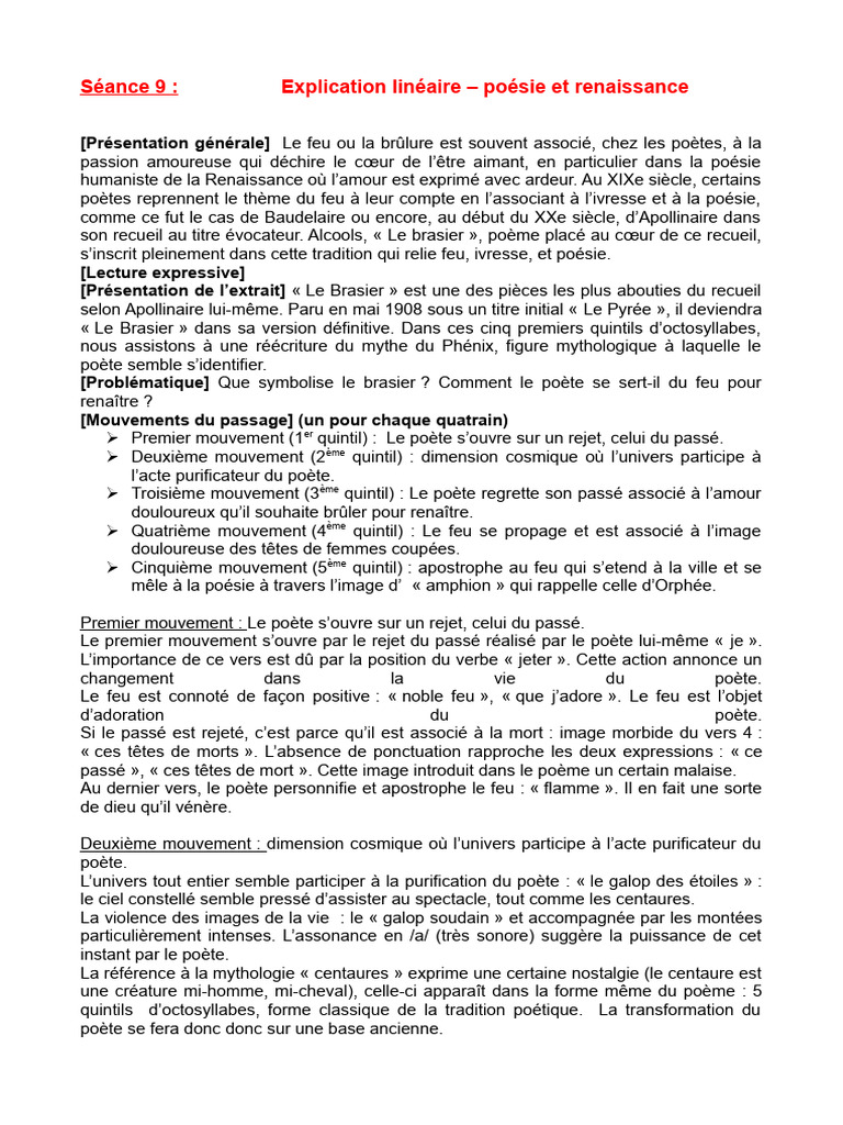 Séance 9 | PDF
