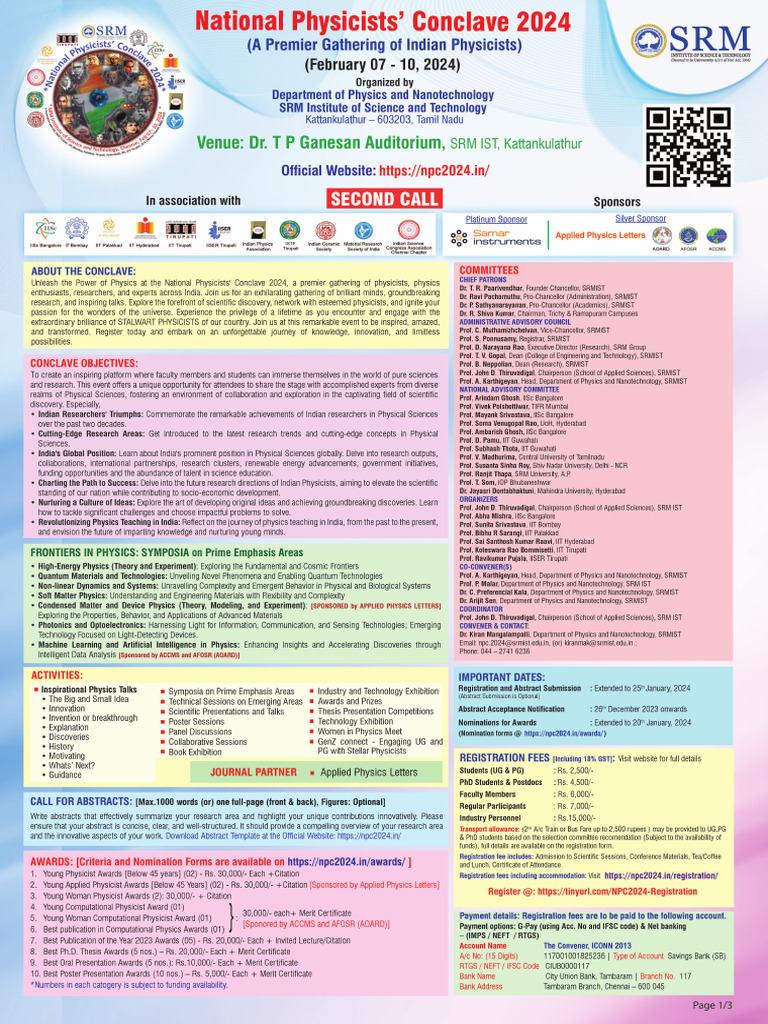 NPC 2024 Brochure 2 | PDF