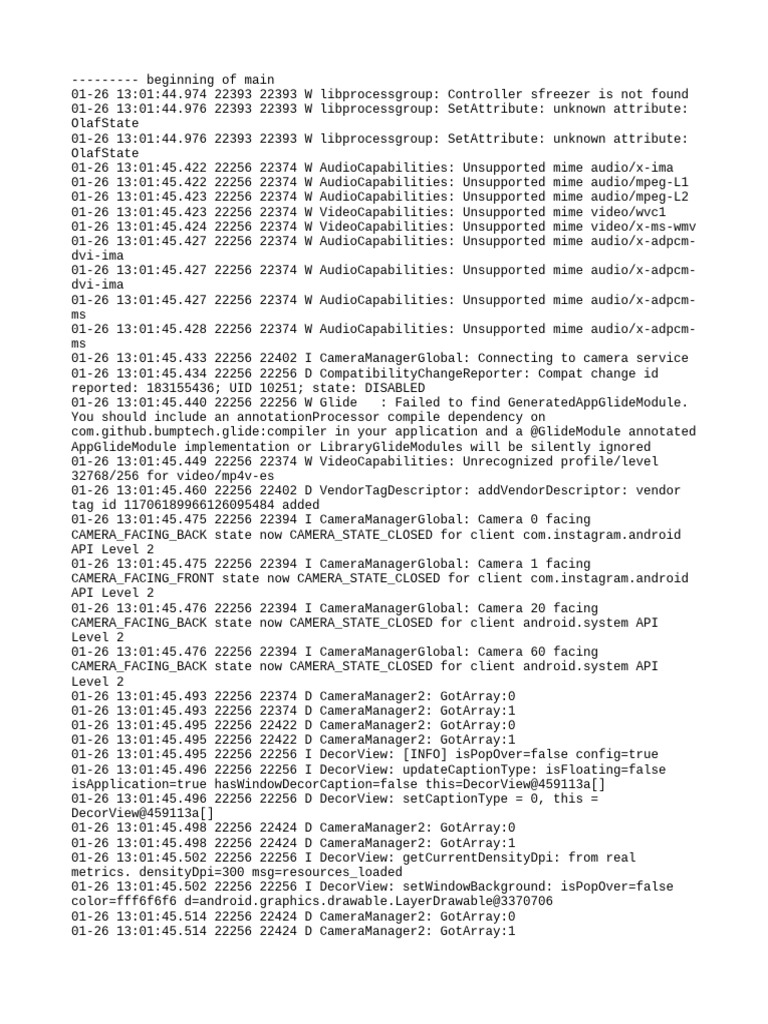 Log Cat 1706248904910 | PDF | Computer Engineering | Software Engineering