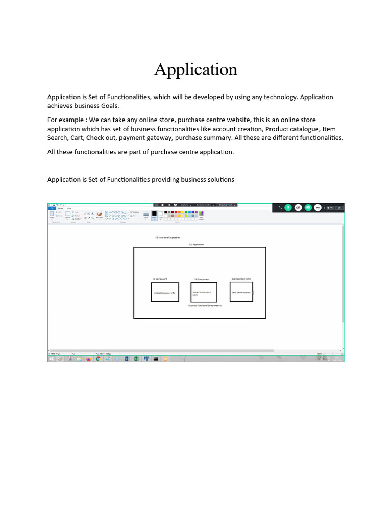 2-Applicaiton, Types of Applications-1 | PDF | Online Shopping ...