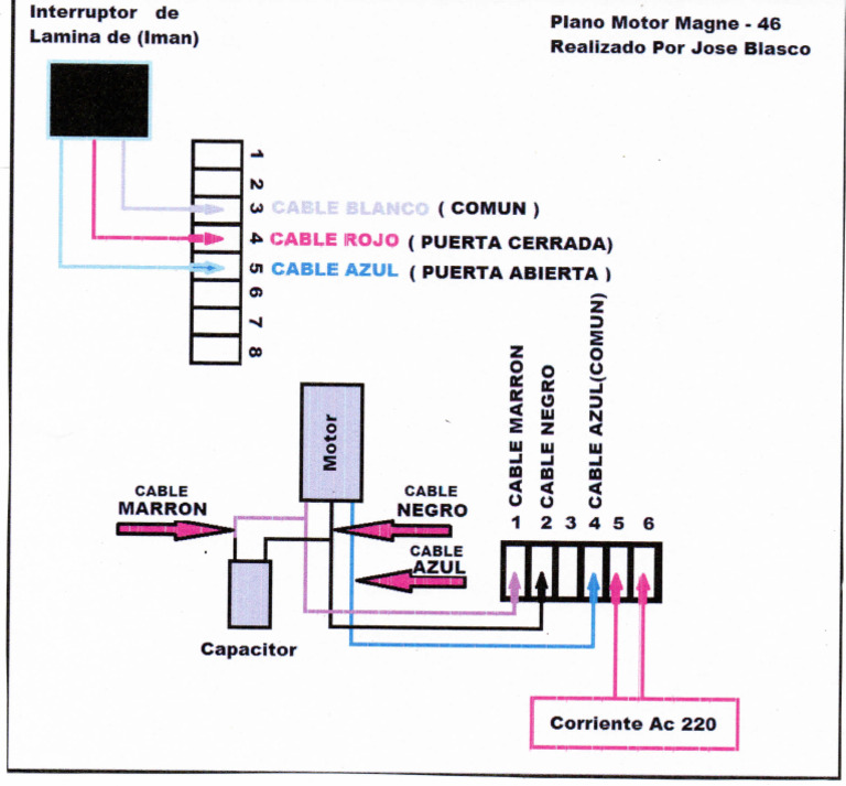 Plano Motor Porton Edif San Andres | PDF