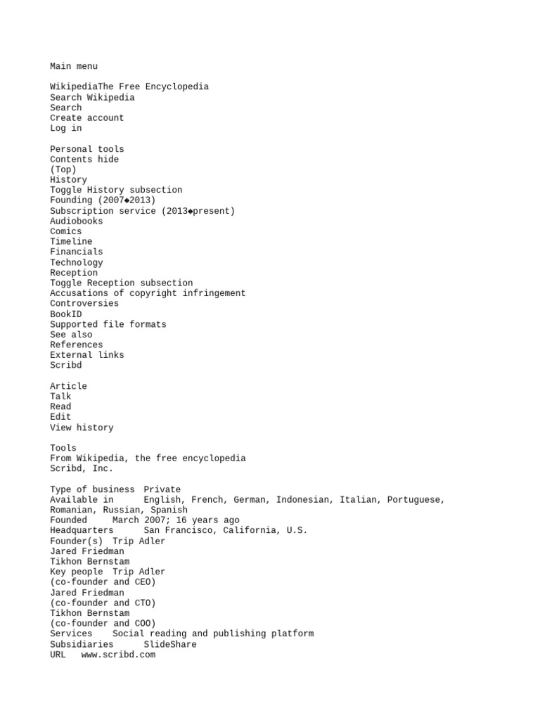 Document Pdf Scribd Computing