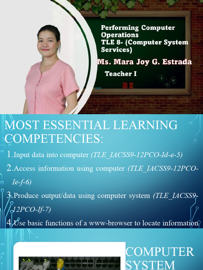 Computer System Servicing | PDF Computer System Servicing | PDF