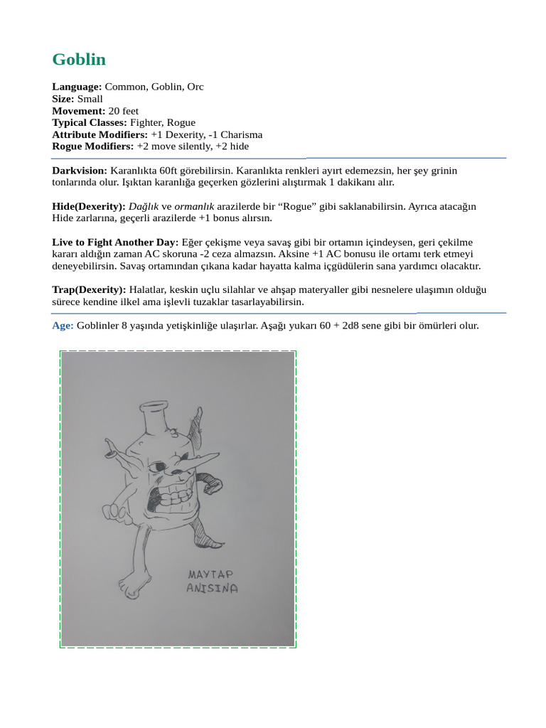 Goblin | PDF