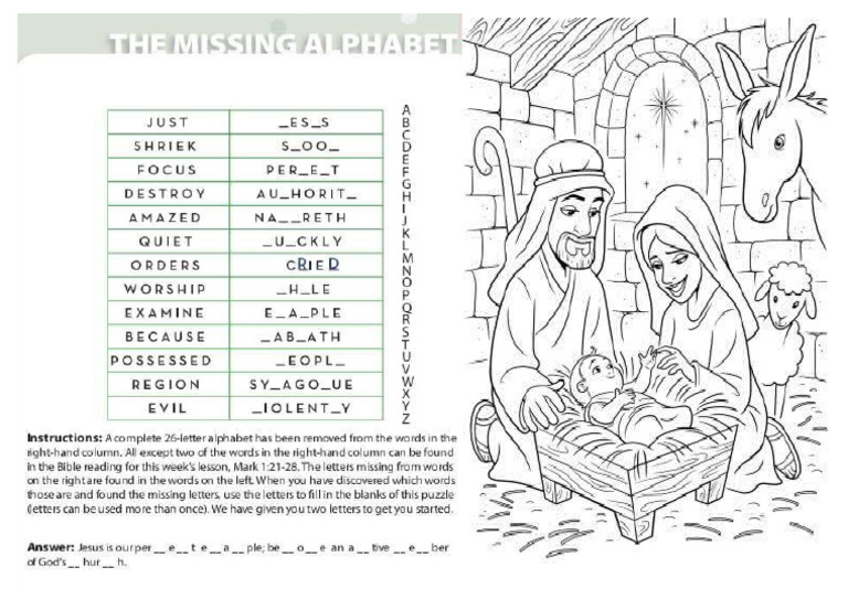 Sda Activity Sheets | PDF