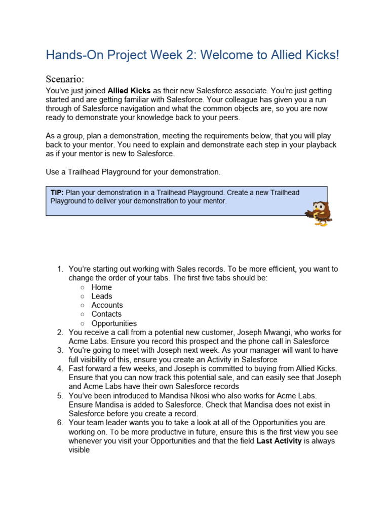 Hands-On Project Week 2 | PDF | Computing | Business