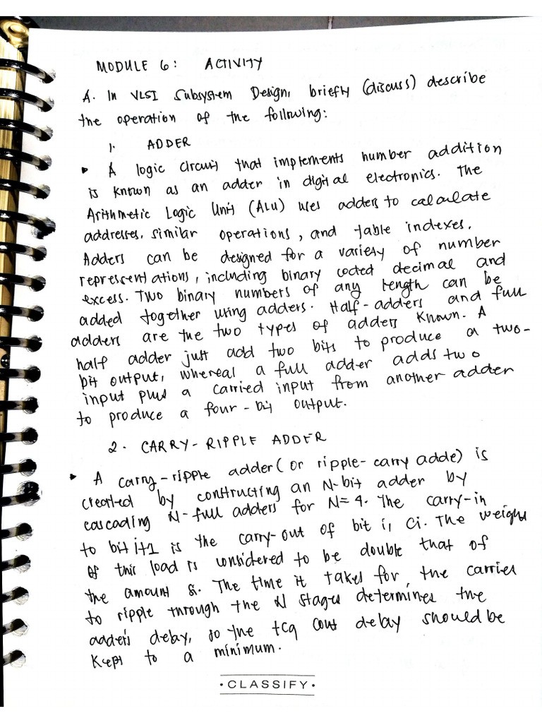 Module 6 - ACTIVITY (Angelada) | PDF