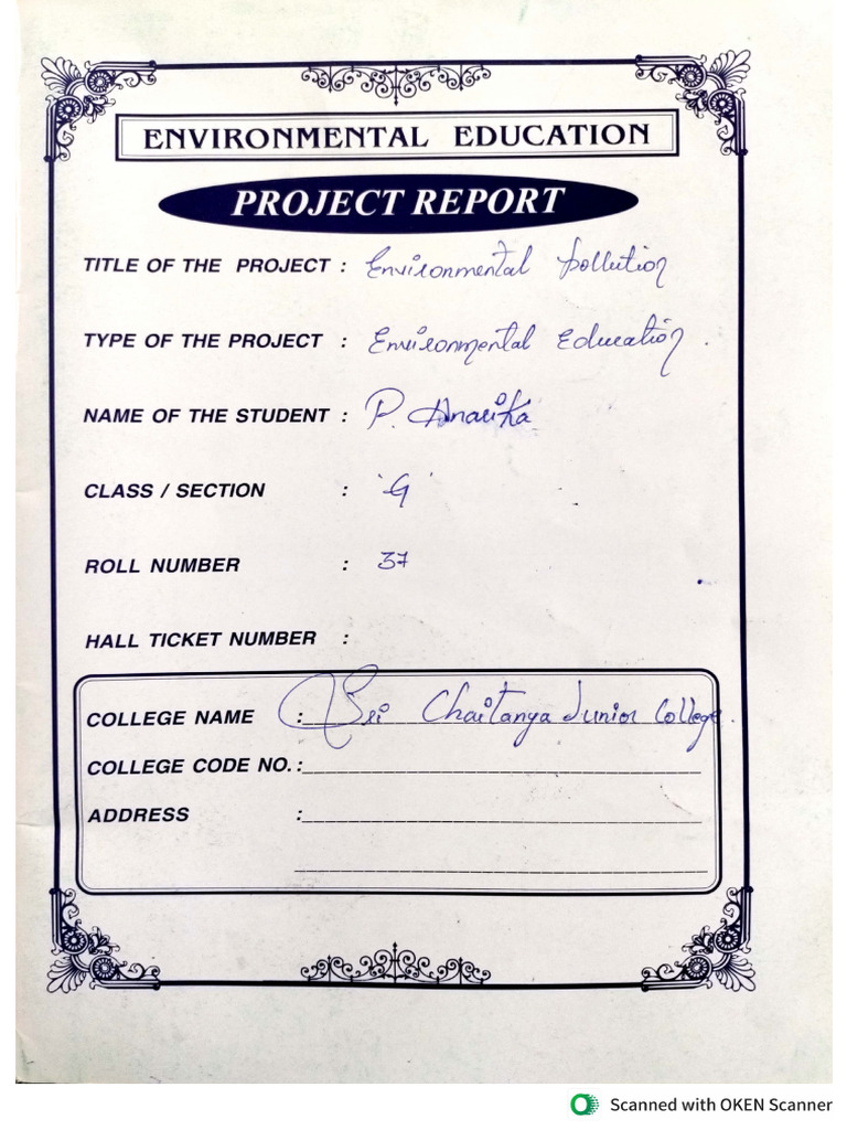 Environment Education Record | PDF