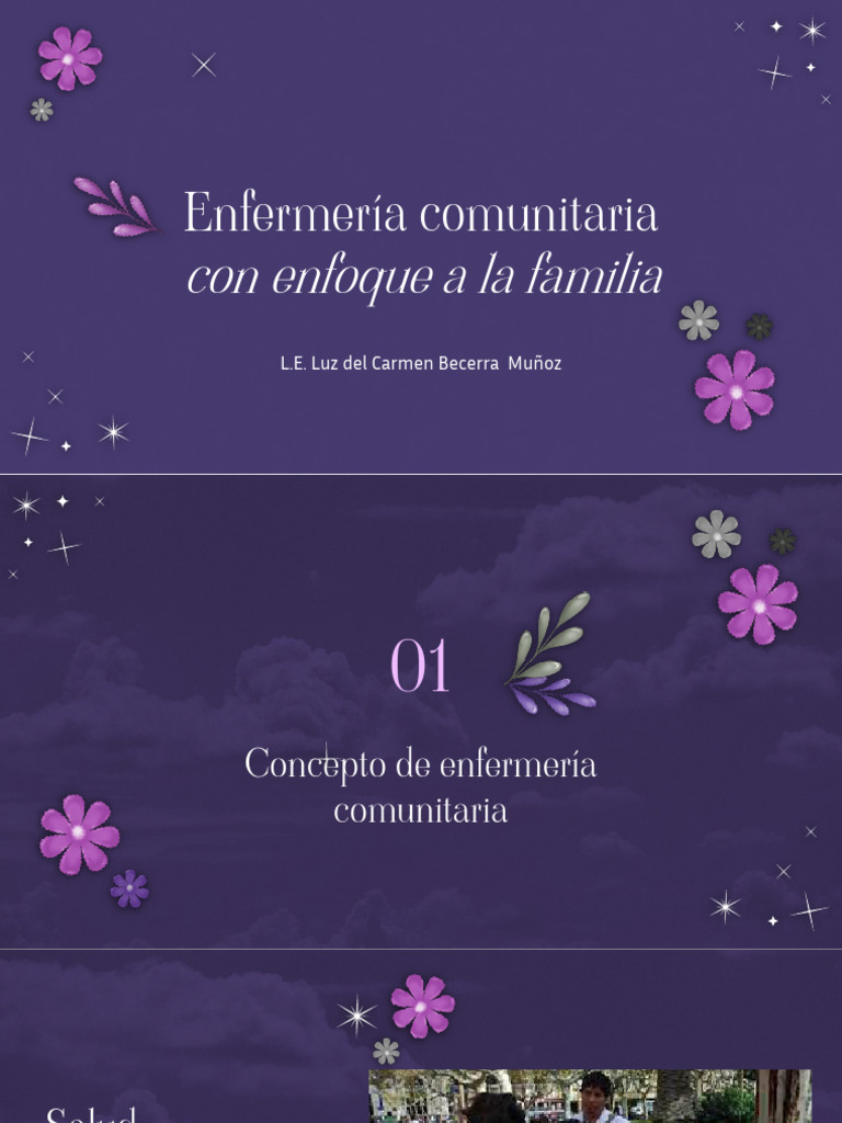 Concepto de Enfermería Comunitaria | PDF