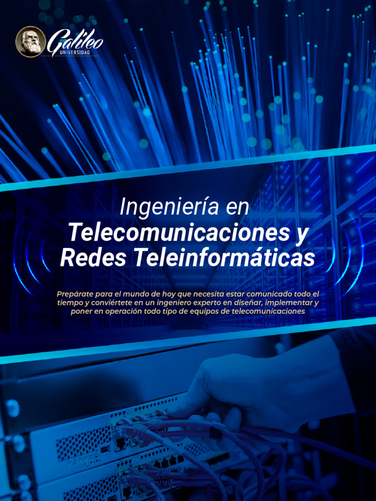 FISICC Ingenieria Telecomunicaciones Redes Teleinformaticas | PDF | Telecomunicaciones | Red de ...