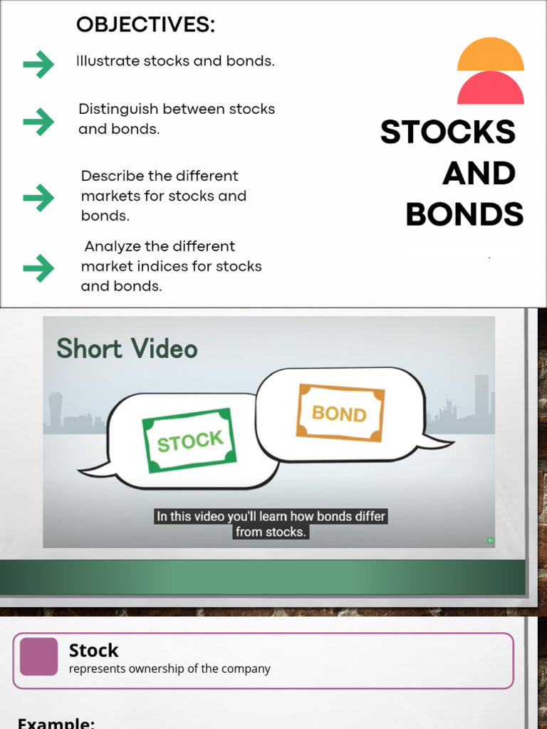 Q2 W4 PPT Stocks and Bonds | PDF