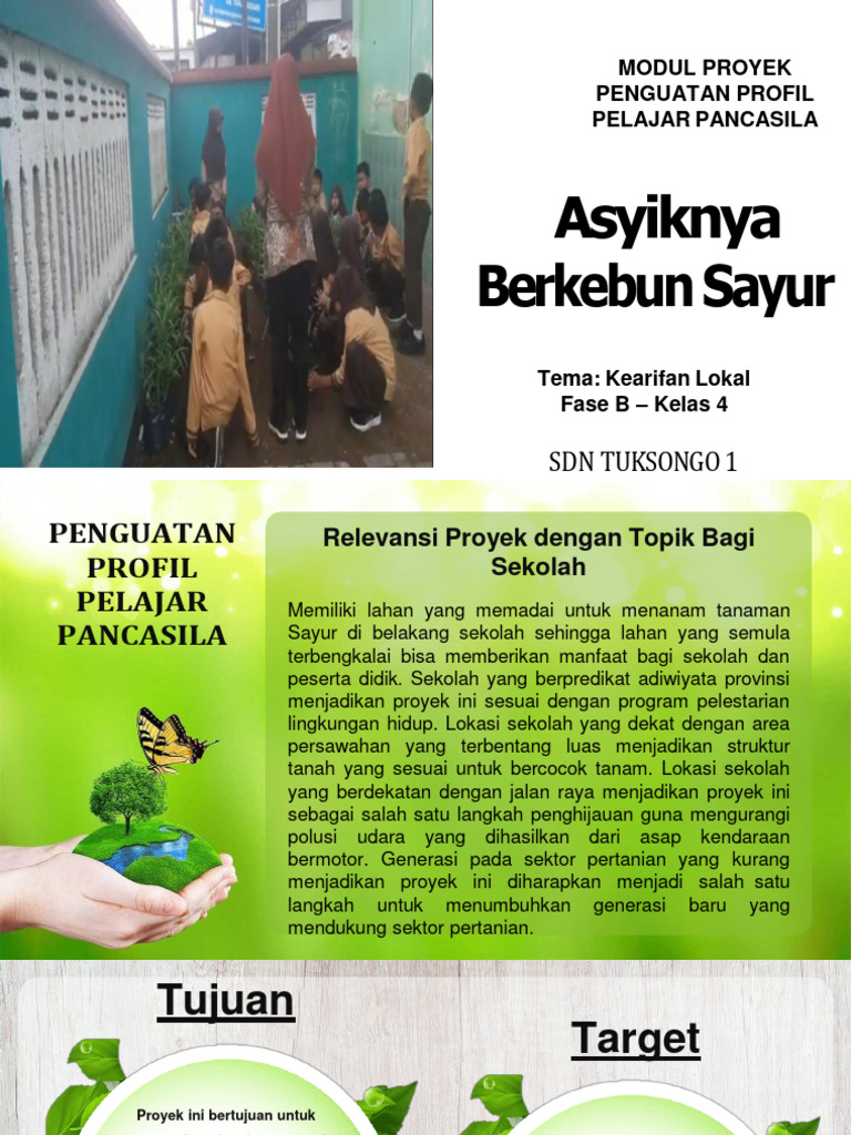 Modul Projek - Asyiknya Berkebun Sayur - Fase B | PDF Modul Projek - Asyiknya Berkebun Sayur - Fase B | PDF