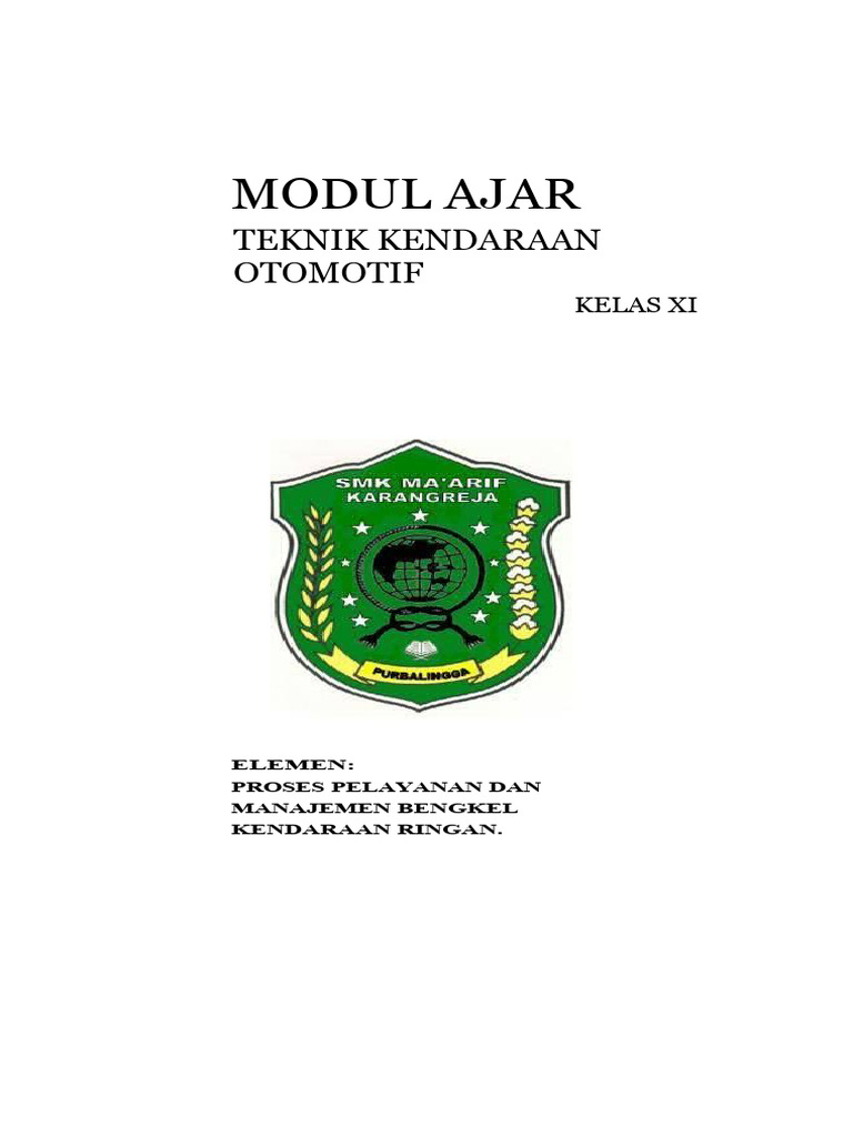 Modul Ajar Proses Pelayanan Menejemen | PDF