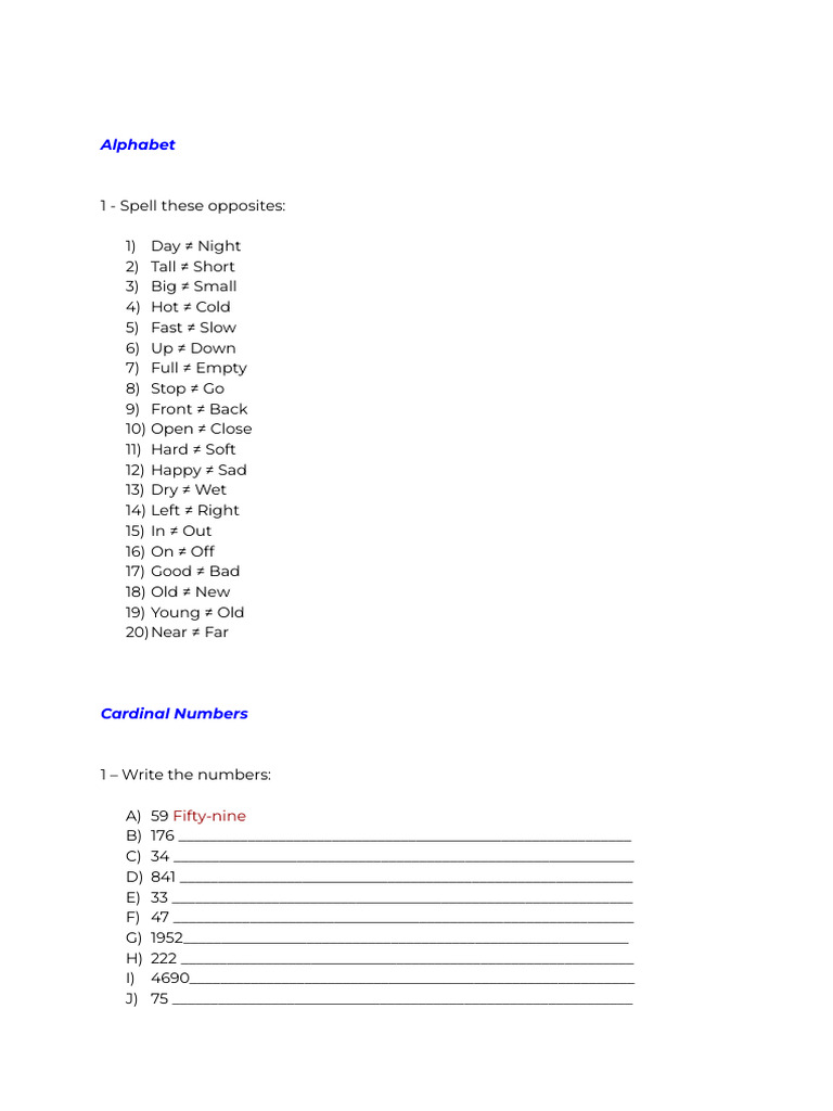 A1:A2 | PDF | Teaching Methods & Materials