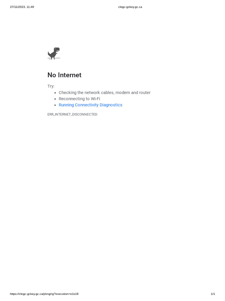 No Internet: Try: Checking The Network Cables, Modem and Router ...