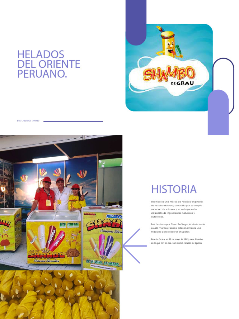 Helados Shambo: Sabor y Naturaleza | PDF | Perú | Helado