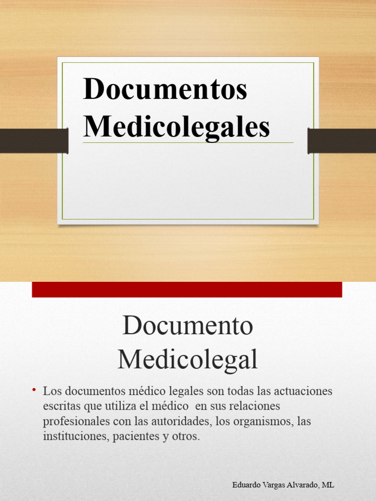 Documentos Medicos Legales - Informe Pericial | PDF | Historial médico | Examen físico