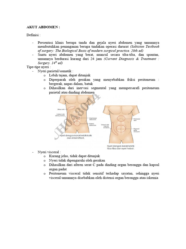 Akut Abdomen | PDF