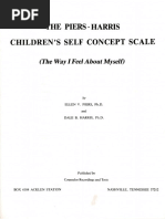 Piers-Harris Childrens Self Concept Scale | PDF