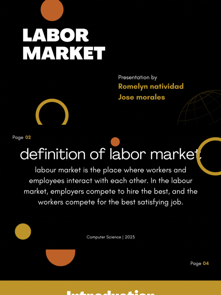 Labor Market | PDF