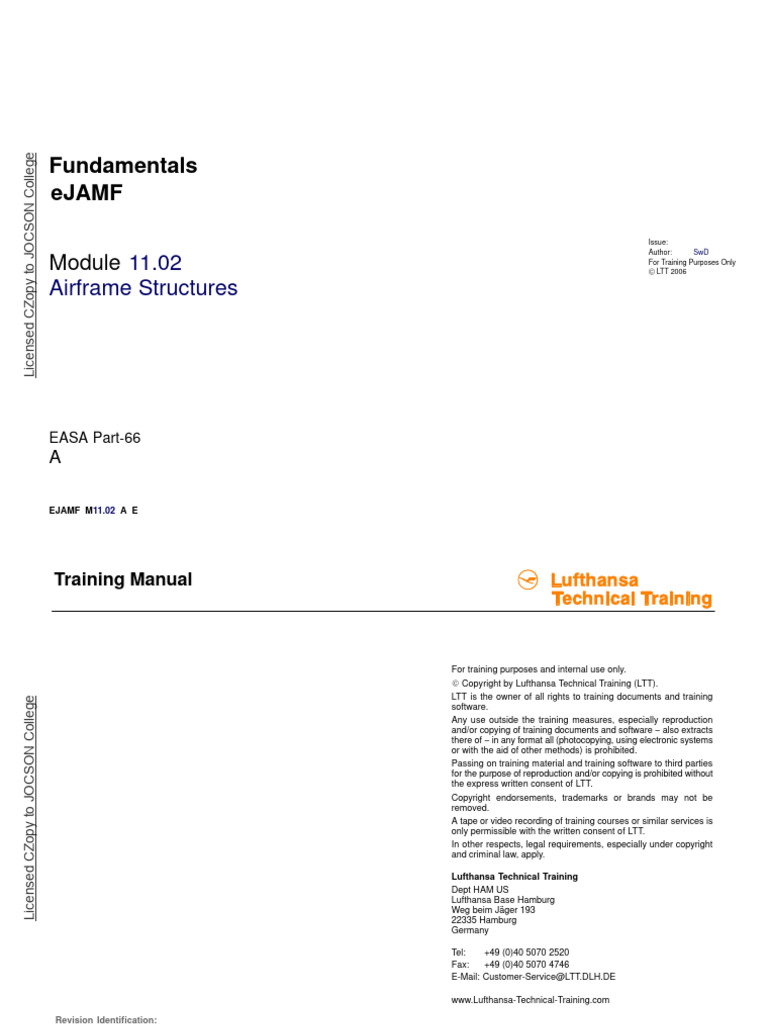 M11 02 Airframe Structures Download Free Pdf Cartesian Coordinate