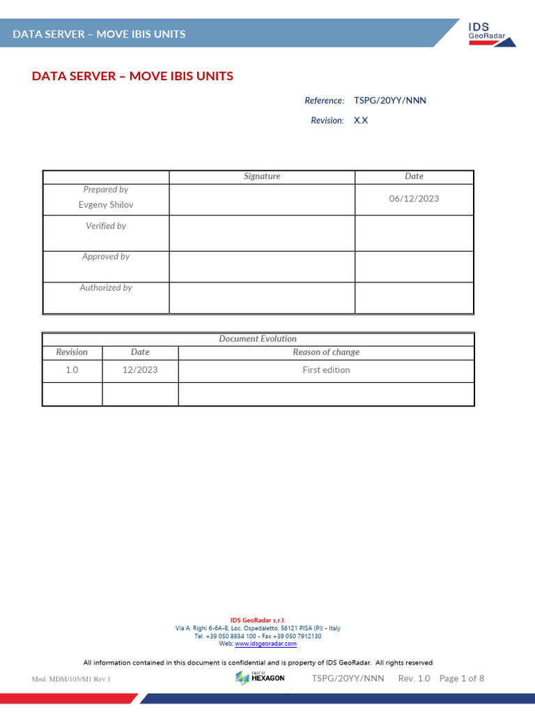 Data Server - Move IBIS Units | PDF | Computer File | Information Science