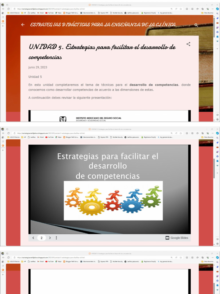 unidad 5_ estrategias para facilitar el desarrollo de competencias | PDF