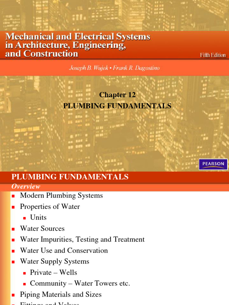 Plumbing Fundamentals Overview | PDF | Plumbing | Pipe (Fluid Conveyance)
