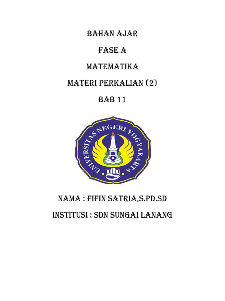 BAHAN AJAR Fifin | PDF